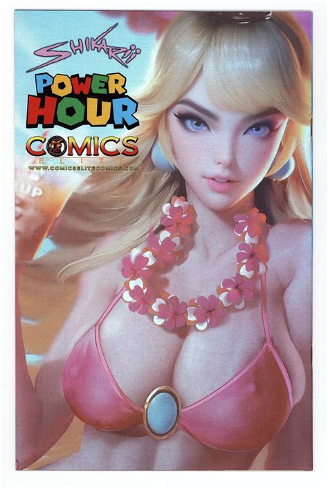Power Hour 2 Preview Shikarii Mario Princess Peach Pink Naughty Foil