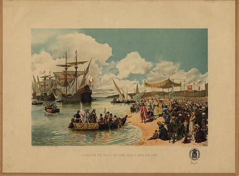 Die Ankunft von Vasco da Gama in Indien, um 1900