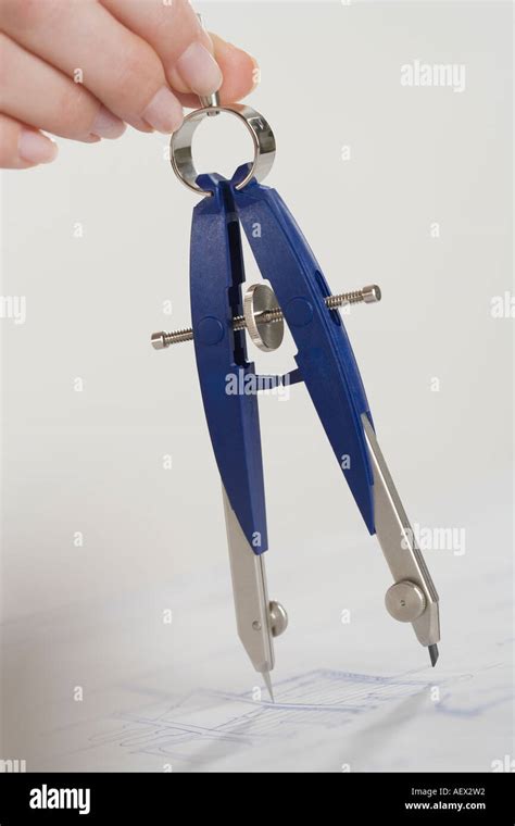 Hands Measuring Angle By Protractor Hi Res Stock Photography And Images Alamy