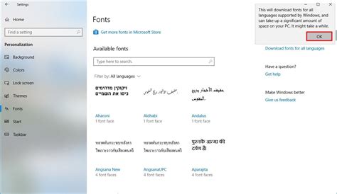How To Manage Fonts Settings On The Windows 10 April 2018 Update Windows Central