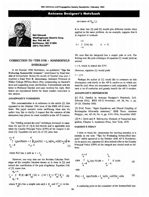 Antenna Designers Notebook Ieee Journals And Magazine Ieee Xplore