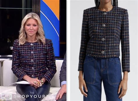 Fox And Friends March 2024 Cheryl Casones White Knit Top And Navy