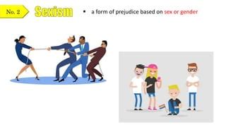 Bias And Prejudice Pptx Debated Sensitive Social Issues