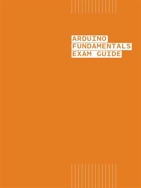 Arduino Fundamentals Exam Guide Pdf Test Assessment Electronics