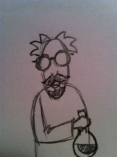 How To Draw A Scientist FeltMagnet