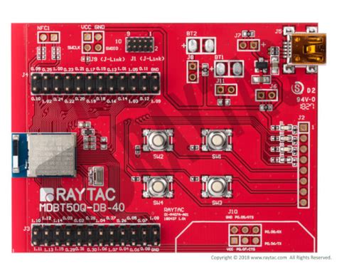 Raytac Nrf52840 Mdbt50q 1mv2評価ボード Mdbt50q Db 40