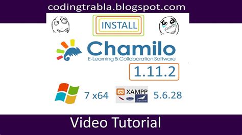 Install Chamilolms 1112 On Windows 7 Localhost Xampp 5628 Opensource Php Lms E Learning