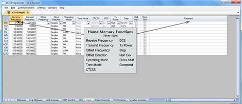 VX 6 Radio Programming Software