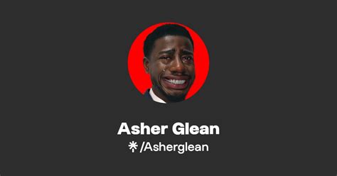 Asher Glean Instagram Tiktok Linktree