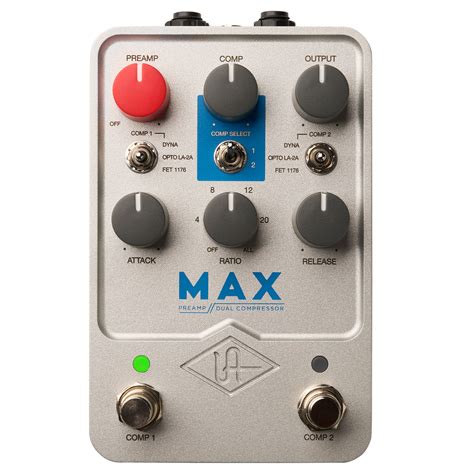 Universal Audio Max Preamp And Dual Compressor « Guitar Effect