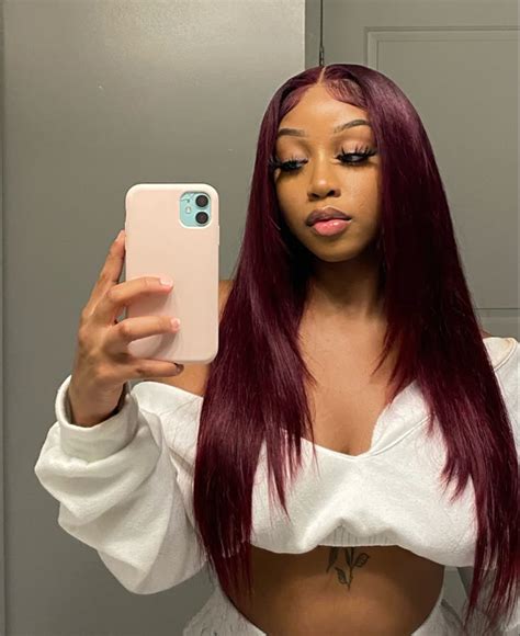 Xelessence Red Hair Inspo Burgundy Hair Wine Hair