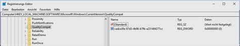 kurz erklärt der registry key gegen spectre und meltdown webwork