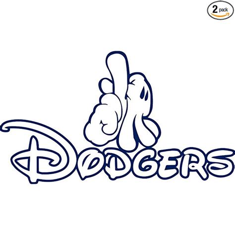 Los Angeles Dodgers Coloring Pages