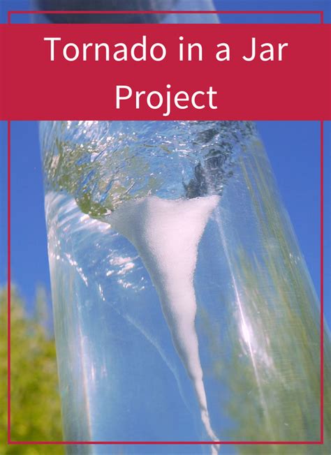 Tornado In A Jar Science Project Fun Easy Project