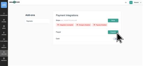 Stripe Payment Integration A How To Guide In Menu Tiger For More
