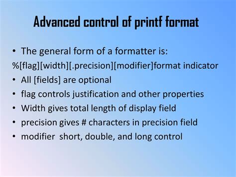 chapter 08 printf and scanf ppt download