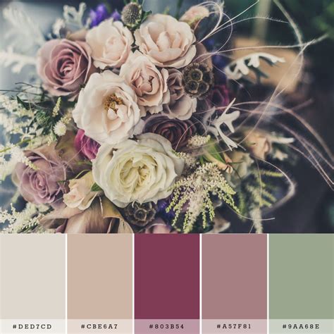 Ivory Color Palette Wedding