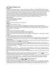 Lab Making A Solubility Curve Docx Lab Making A Solubility Curve Introduction A Solution