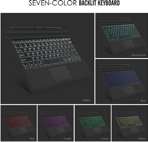 Moko Microsoft Surface Pro 7 Pro 6 Pro 4 Pro 3 Surface Pro 2017 Type Keyboard Cover Electronics