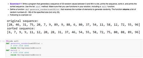 Solved • Excercise 1 Write A Program That Generates A