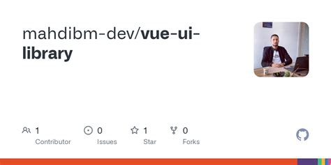 Github Mahdibm Dev Vue Ui Library