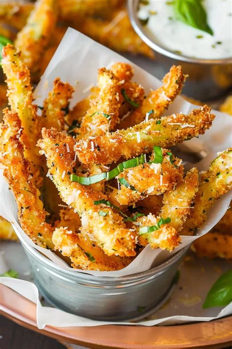 Baked Parmesan Zucchini Fries