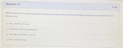 Solved Question 121 ﻿ptswhich Approach To Understanding
