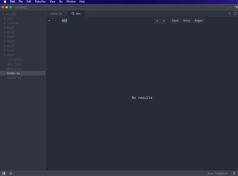 Global Project Search Returns No Results · Issue 5848 · Zed Industries