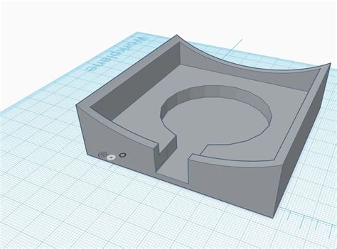 3d Printed Base Epoxy Resin Torch Lamp With Touch Control And 3d