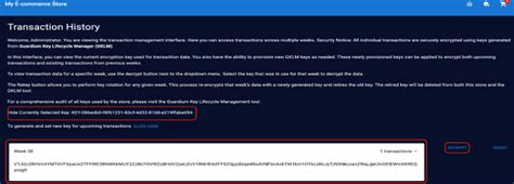 Manage E Commerce Encryption Keys Using Guardium Key Lifecycle Manager Ibm Developer