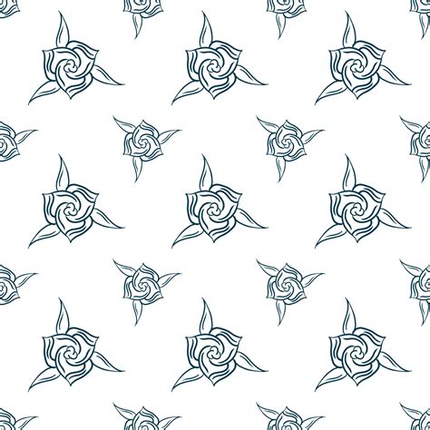 Hand Drawn Repeat Pattern Seamless Repeat Pattern 3147766 Vector Art
