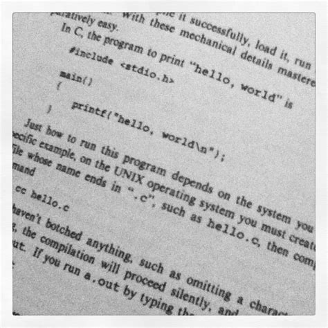 Machine Unexpectedly Id Invented A Time The C Programming Language