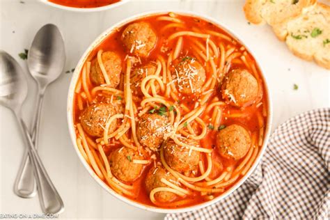 Spaghetti Soup Recipe Eating On A Dime