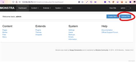 monstra cms文件上传（vulfocus monstra cve 2020 13384的writeup） csdn博客