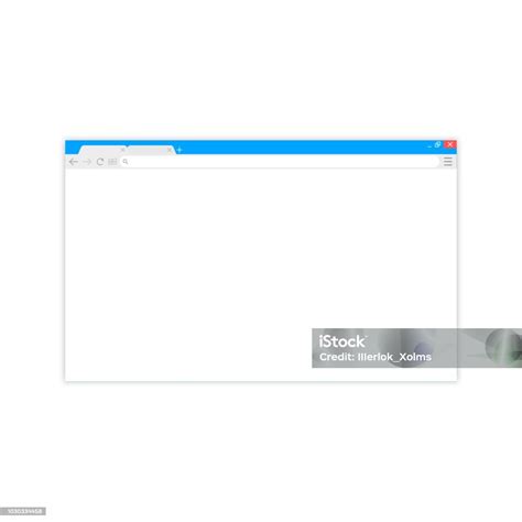 browser windowweb browser in flat style window concept internet browser