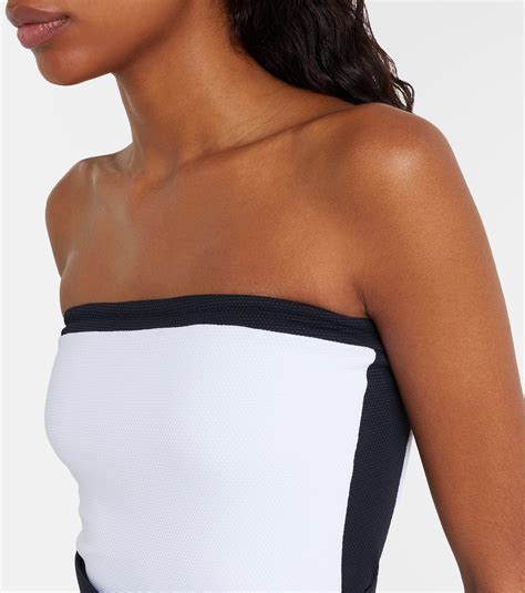 Whitney Belted Swimsuit In Black Alexandra Miro Mytheresa