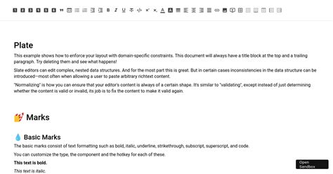 Udecode Plate Ui Excalidraw Examples CodeSandbox
