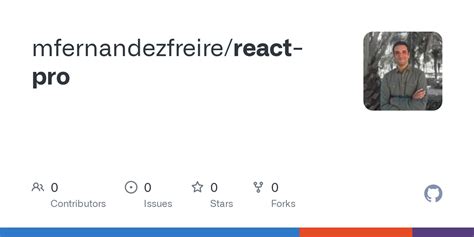 Github Mfernandezfreire React Pro