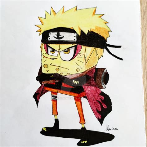 Spongebob As Naruto By Cookiehunter12 On Deviantart