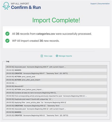 Wp All Import How To Bulk Import A Category Taxonomy Into Wordpress