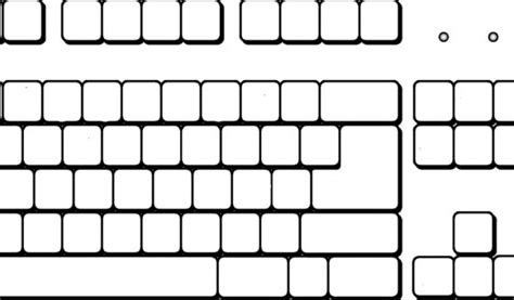 Keyboard Overlay Template Blank Keyboard Template Printable Vastuuonminun Williamson