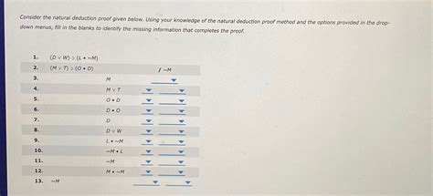 Consider The Natural Deduction Proof Given Below