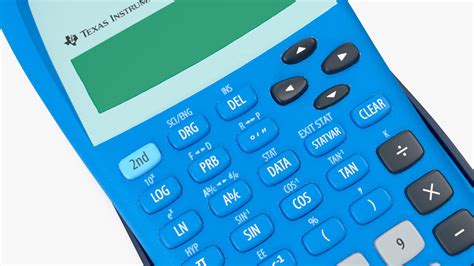 3d Model Scientific Calculator Blue Switched Off Turbosquid 2148624