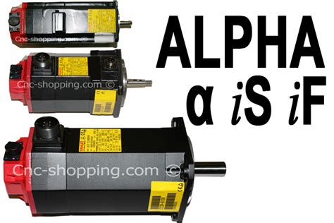 FANUC Alpha IS IF Servo Motor AC Model Alpha IS Alpha IF Stock