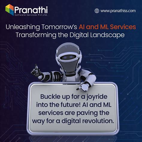 Transform The Digital Landscape With Ai And Ml Services Pranathi Software Services Pvt Ltd