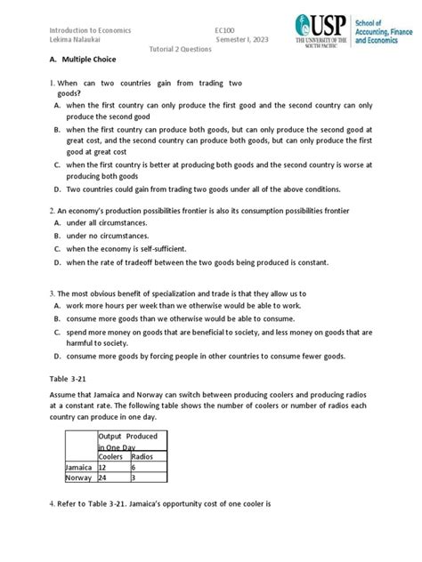 Tutorial 2 Questions Pdf