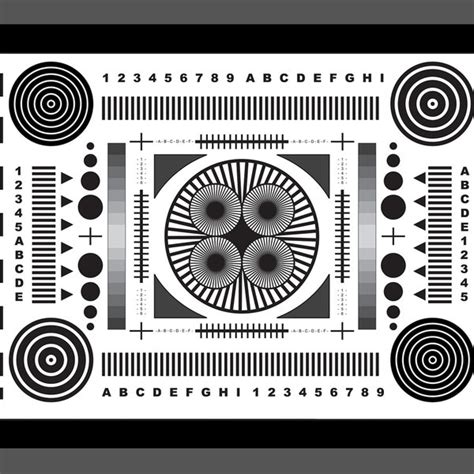 Lens Focus Chart Download Etsy