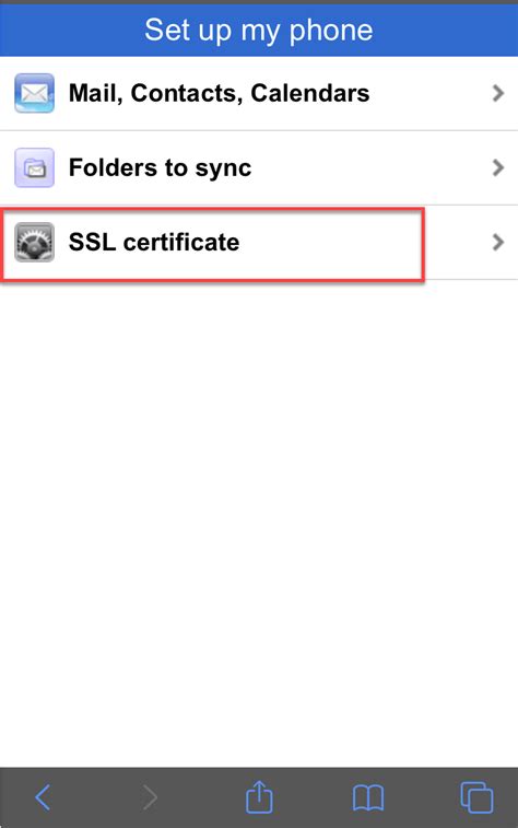 Installing Ssl Certificate On Ios Gfi Support
