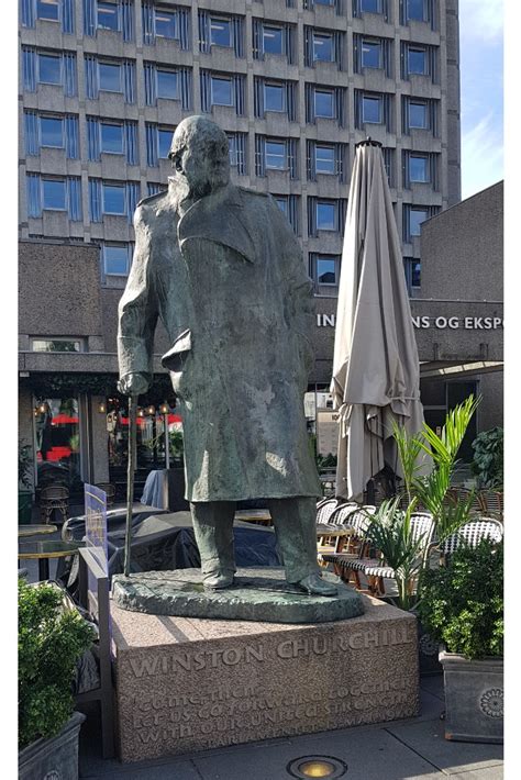 Monument Winston Churchill Oslo Tracesofwarnl