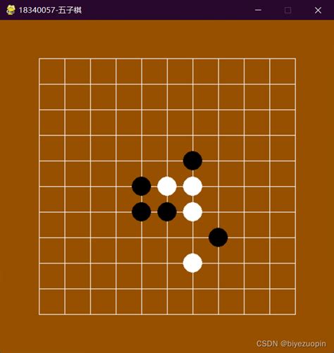 基于Python的博弈树搜索人机交互五子棋人工智能实验 python五子棋ai CSDN博客